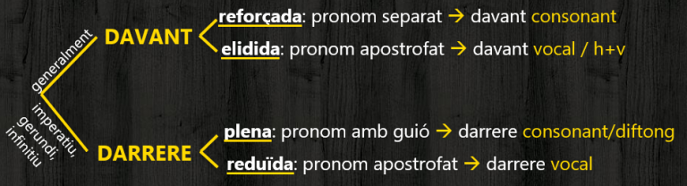 VALENCIÀ UNITAT 1 – tipologies textuals, substitució pronoms febles, ús ...